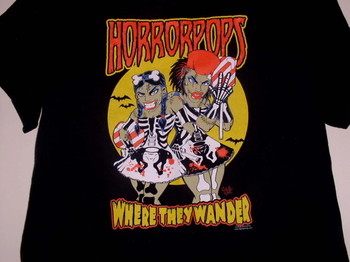 Vtg HorrorPops Band Where They Wander Shirt Unisex Concert S to 5XL ...