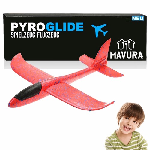 PYROGLIDE Styroporflieger Wurfgleiter Gleitflieger XXL Styropor Flieger ...