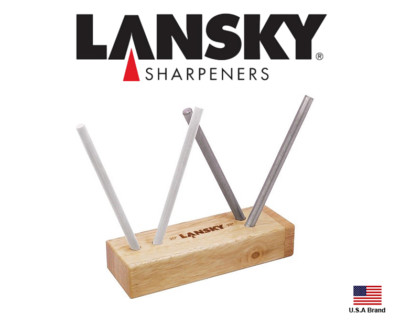 LANSKY Sharpeners 4 Rod Ceramic Turn Box Knife Sharpener | eBay