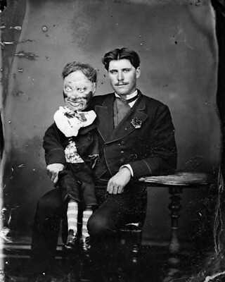 A real Dummy Vintage old photo 8X10 weird Spooky freaky | eBay