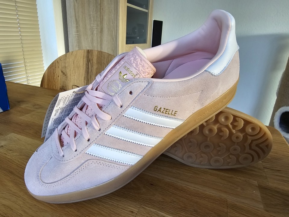 Adidas Gazelle Indoor Sandy Pink EU 462/3 UK 11.5 US 12 Originals Boxed ...