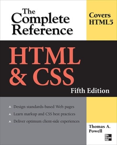 Thomas Powell HTML & CSS: The Complete Reference, Fifth Edition (Poche) 9780071496292 | eBay