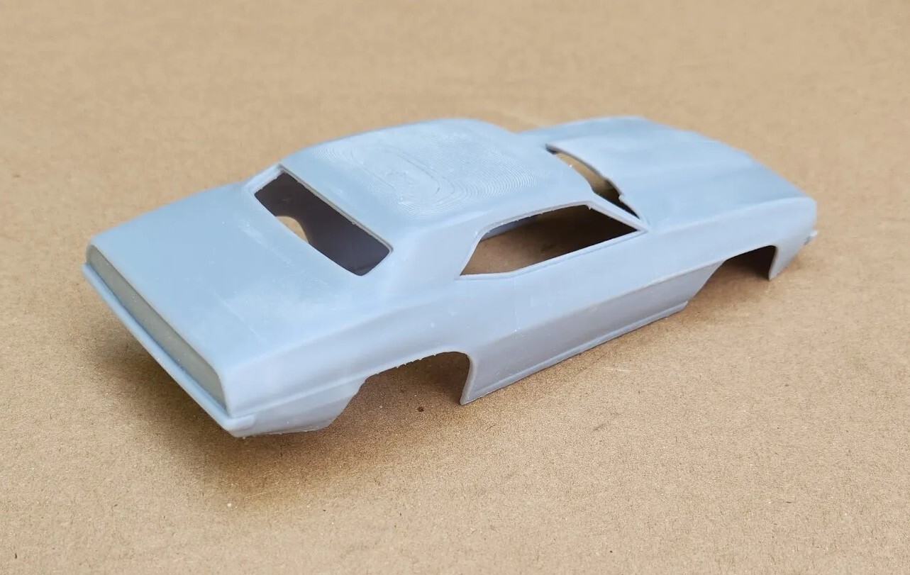 ABS-LIKE RESIN 3D PRINTED 1/25 1969 CHEVY CAMARO PRO MOD BODY | eBay
