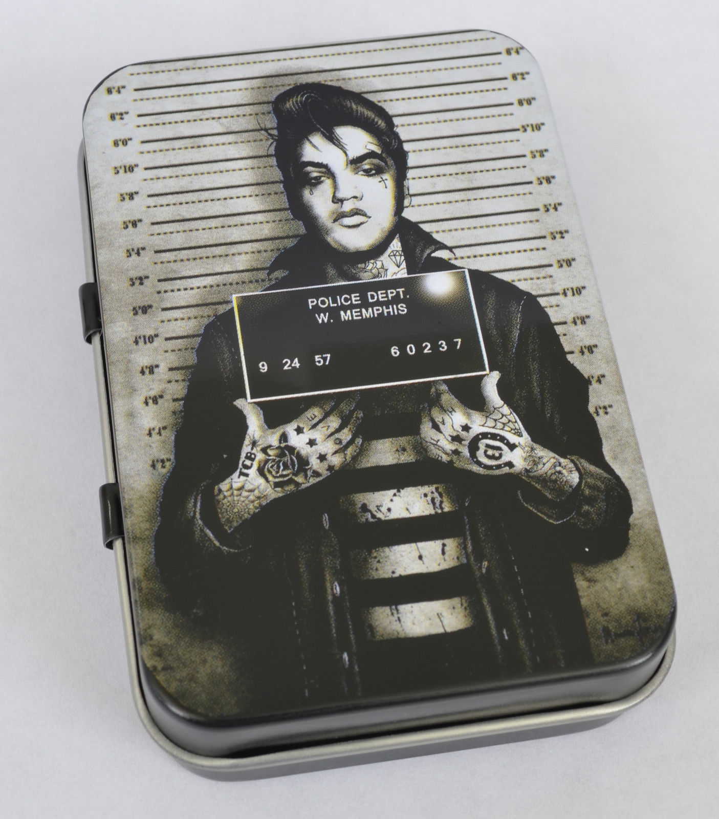 SCREAMING DEMONS MUGSHOT BUNDLE FRANKENSTEIN ELVIS HORROR BRIDE TIN ...