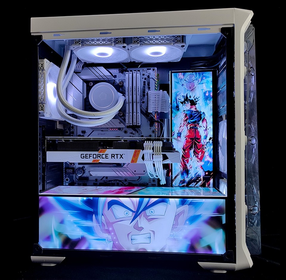 Custom Made Gaming PC Computer Case Decoration GPU Backplate ARGB GPU ...