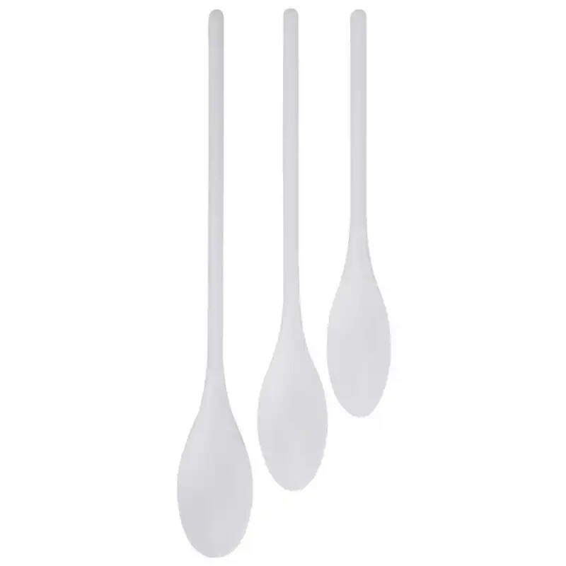 3 Piece Hard Plastic Mixing Stirring Spoons Set Cooking Serving Spoons ...