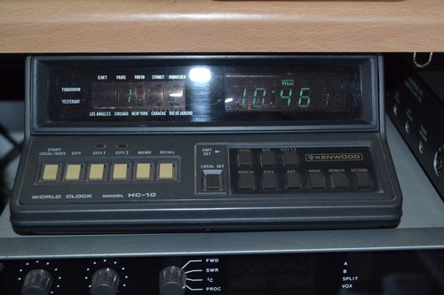KENWOOD HC10 STATION CLOCK HAM RADIO | eBay UK