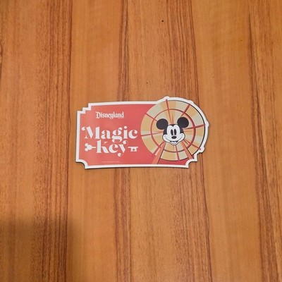 Disneyland Magic Key Magnet FUN WHEEL Annual Passholder Souvenir 2024 ...