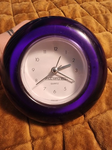Y2k 90s Paul Mitchell Purple Lucite Alarm Clock ACC-0039 | eBay
