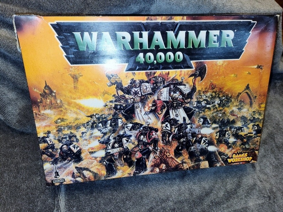 VTG 1998 Warhammer 40000 Battle Game Boxed Set Games Workshop Dark ...
