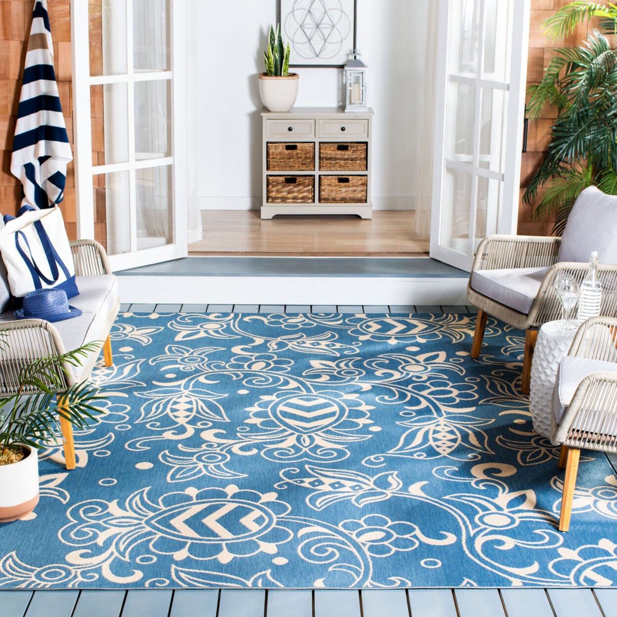 Beach Decor Cottage Rugs