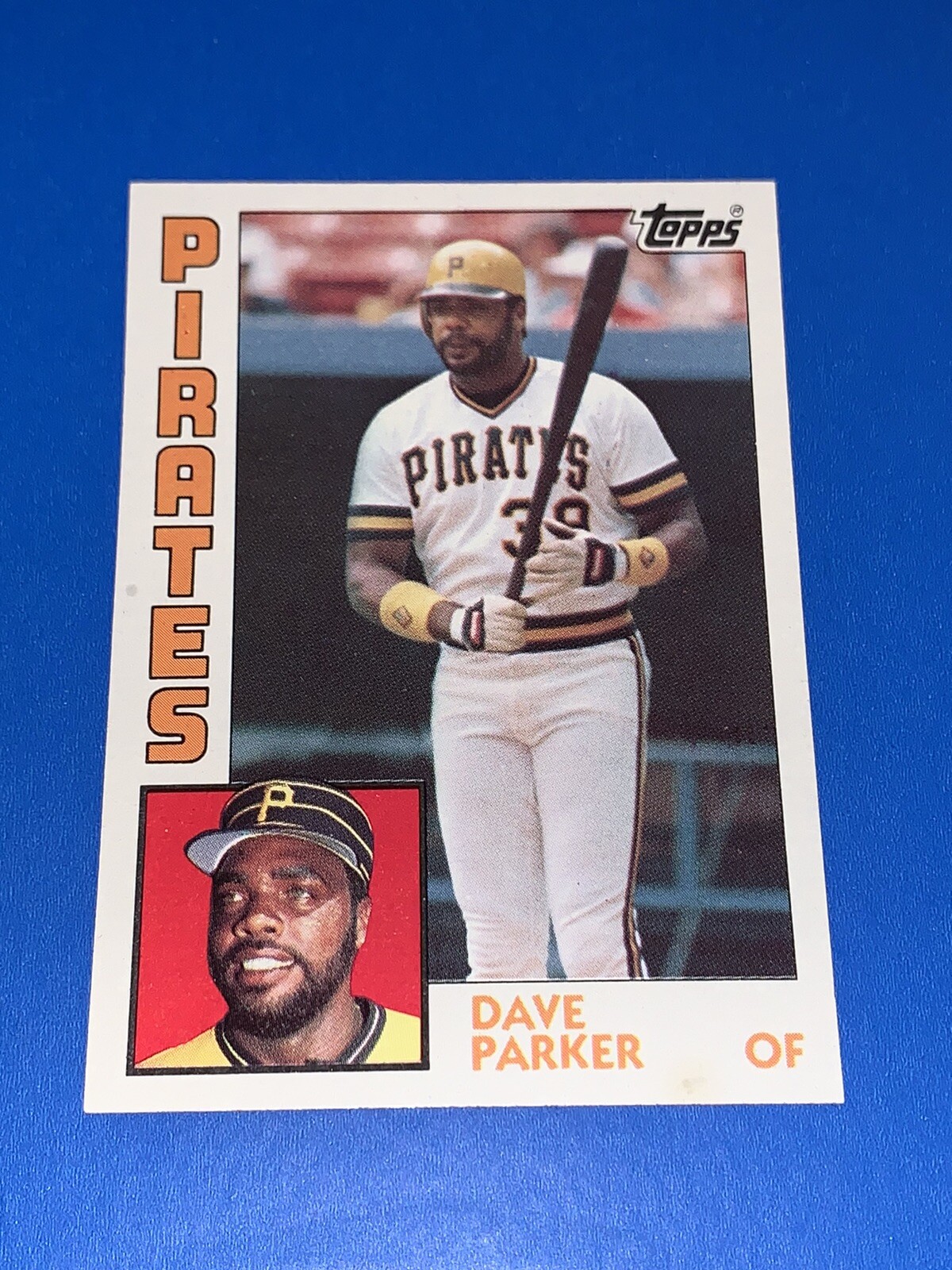 1984 Topps Dave Parker Baseball Card #775 Pittsburgh Pirates Set Break ...
