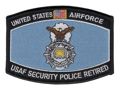 Security Police Retired Patch | eBay