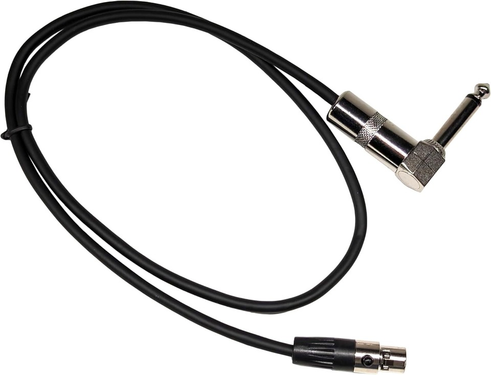 4-Pin TA4F to Right-Angle 1/4-Inch Connector Cable for Shure WA304 T1 ...