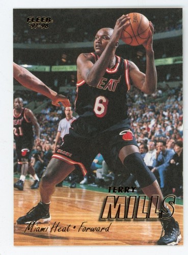 1997-98 Fleer Miami Heat Basketball Card #236 Terry Mills | eBay