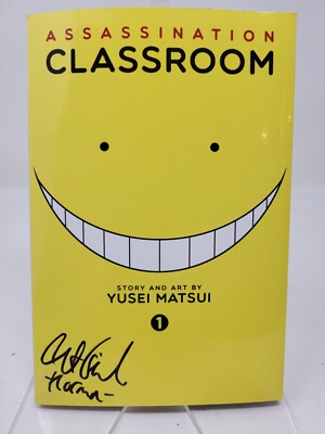 Austin Tindle signed Assassination Classroom Manga Book Karma Akabane ...