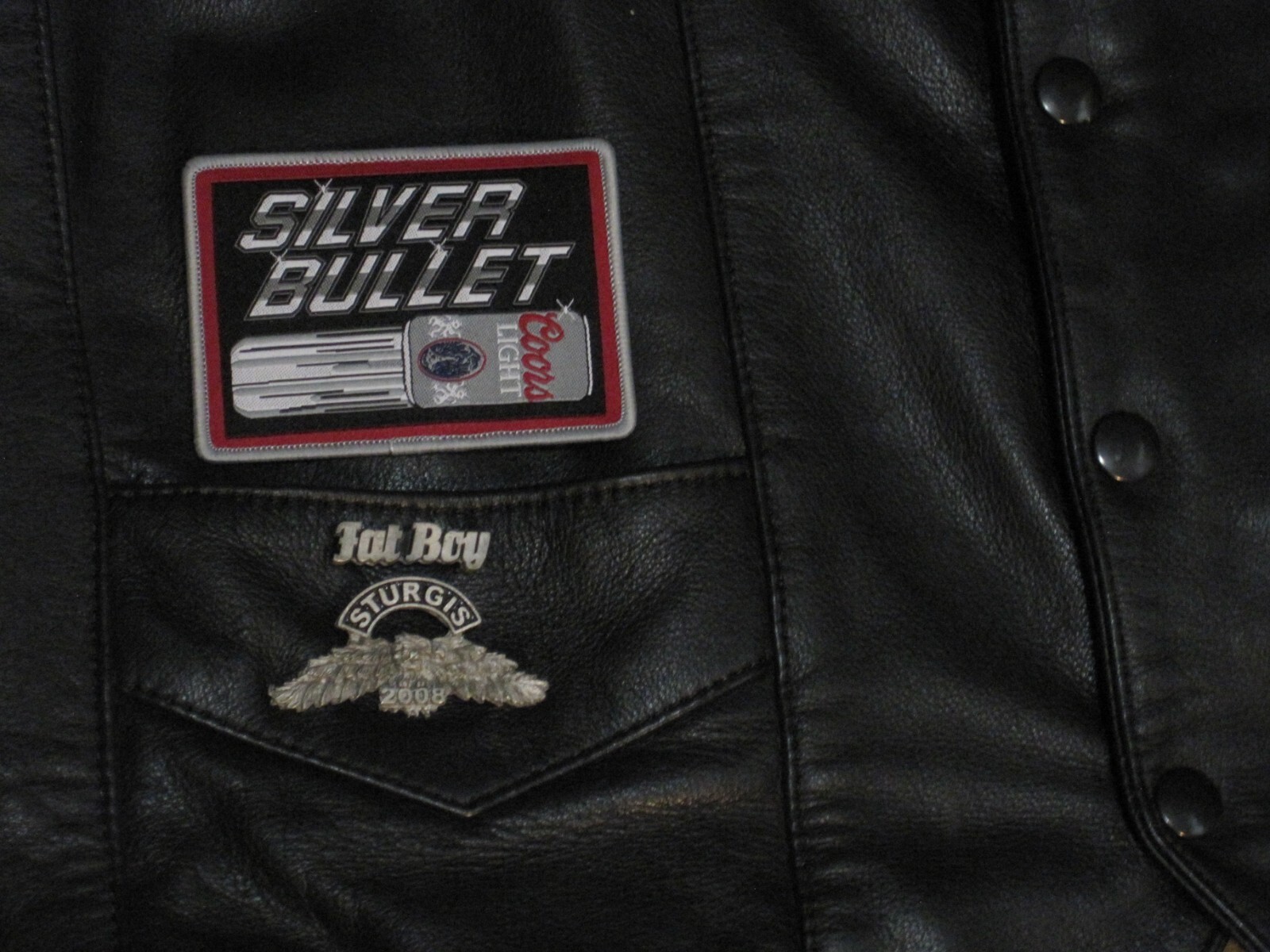 BEER PATCH COORS LIGHT "SILVER BULLET" WOVEN IRON ON or SEW ON NEW ...