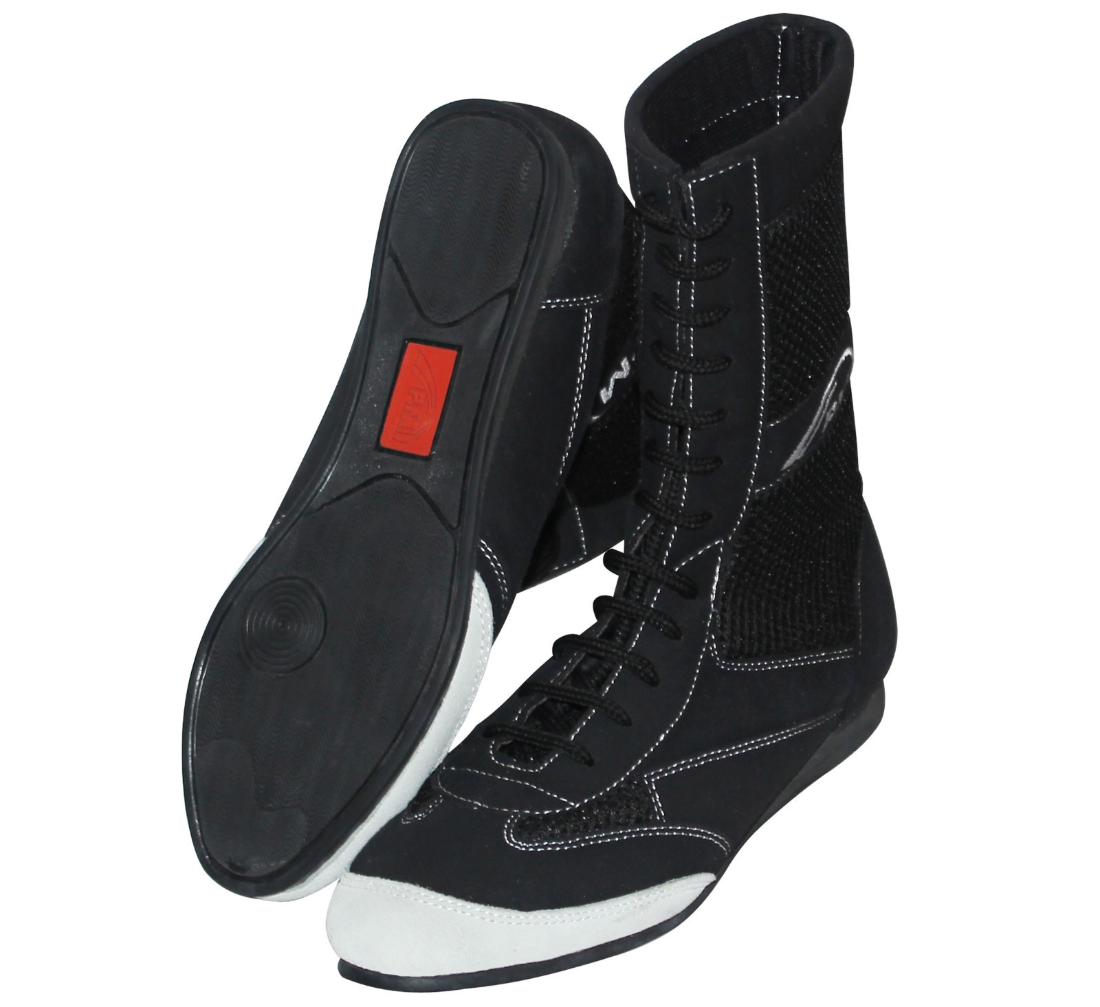 Boxing/ Wrestling Leather Boots in Junior and Adult sizes CLEARANCE ...