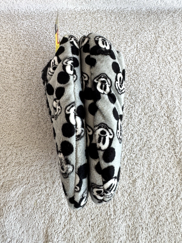 Disney Mickey Mouse Fuzzy Babba Slipper Socks 4T-5T - Shoe Size 8-13 ...