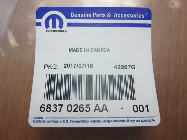 "Running Board Step Pad-ST, VIN: T, 149.3" WB Mopar 68370265AA" for ...