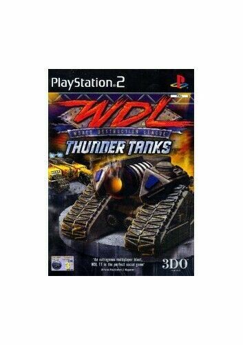 World Destruction League Thunder Tanks Sony PlayStation 1 Ps1 / PSX ...