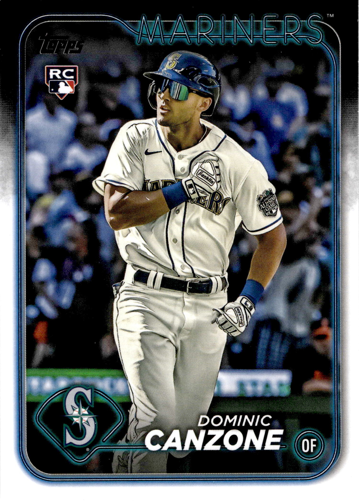 2024 Topps #195 Dominic Canzone - Seattle Mariners - Rookie | eBay