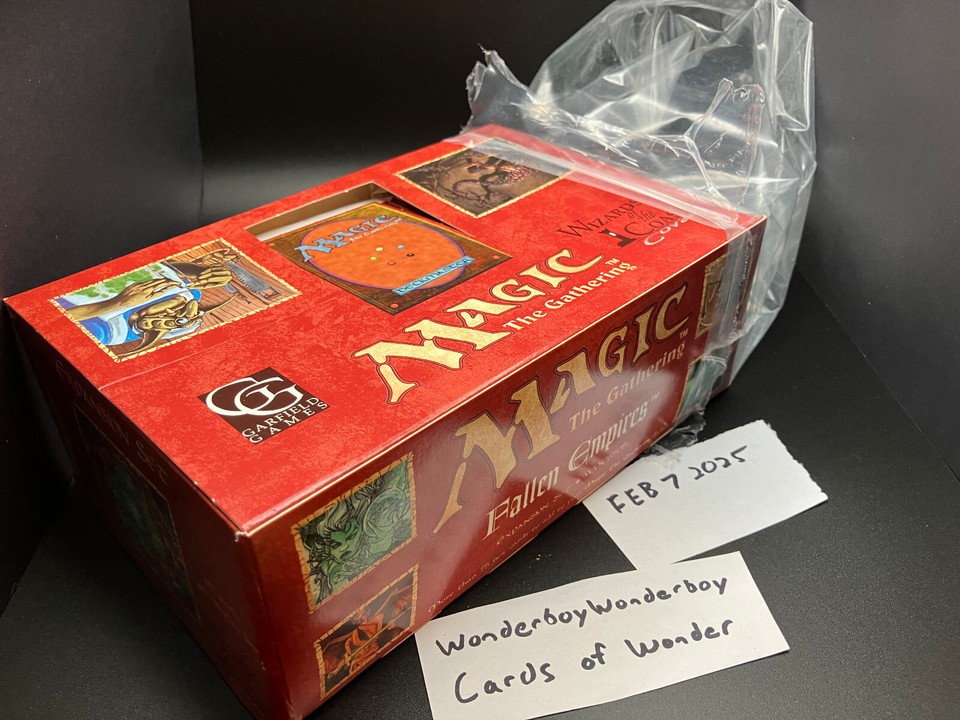 Fallen Empires Booster Pack | GUARANTEED UNSEARCHED | Magic the ...