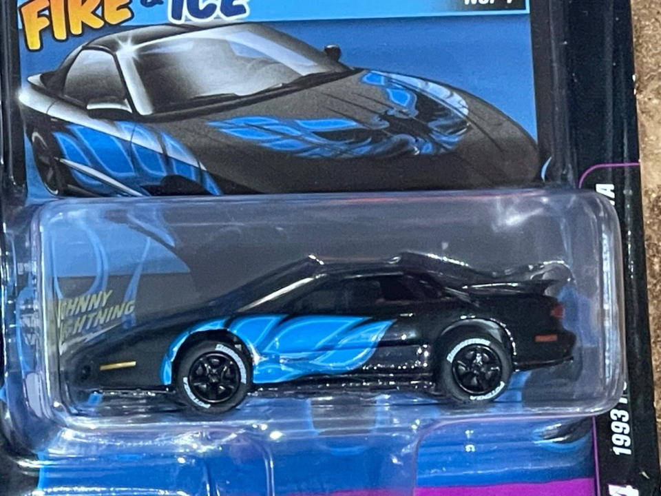 Johnny Lightning Black With Flames 1993 Pontiac Firebird T/A -Blue ...