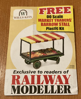 Wills Kits - Free OO Scale Market Traders’ Barrow Stall Plastic Kit | eBay