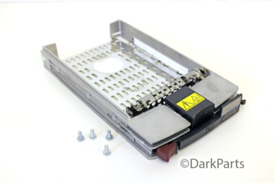 HP Compaq 3.5" SCSI Hard Disk Drive Caddy & Screws ML380 ML530 ML570 ...