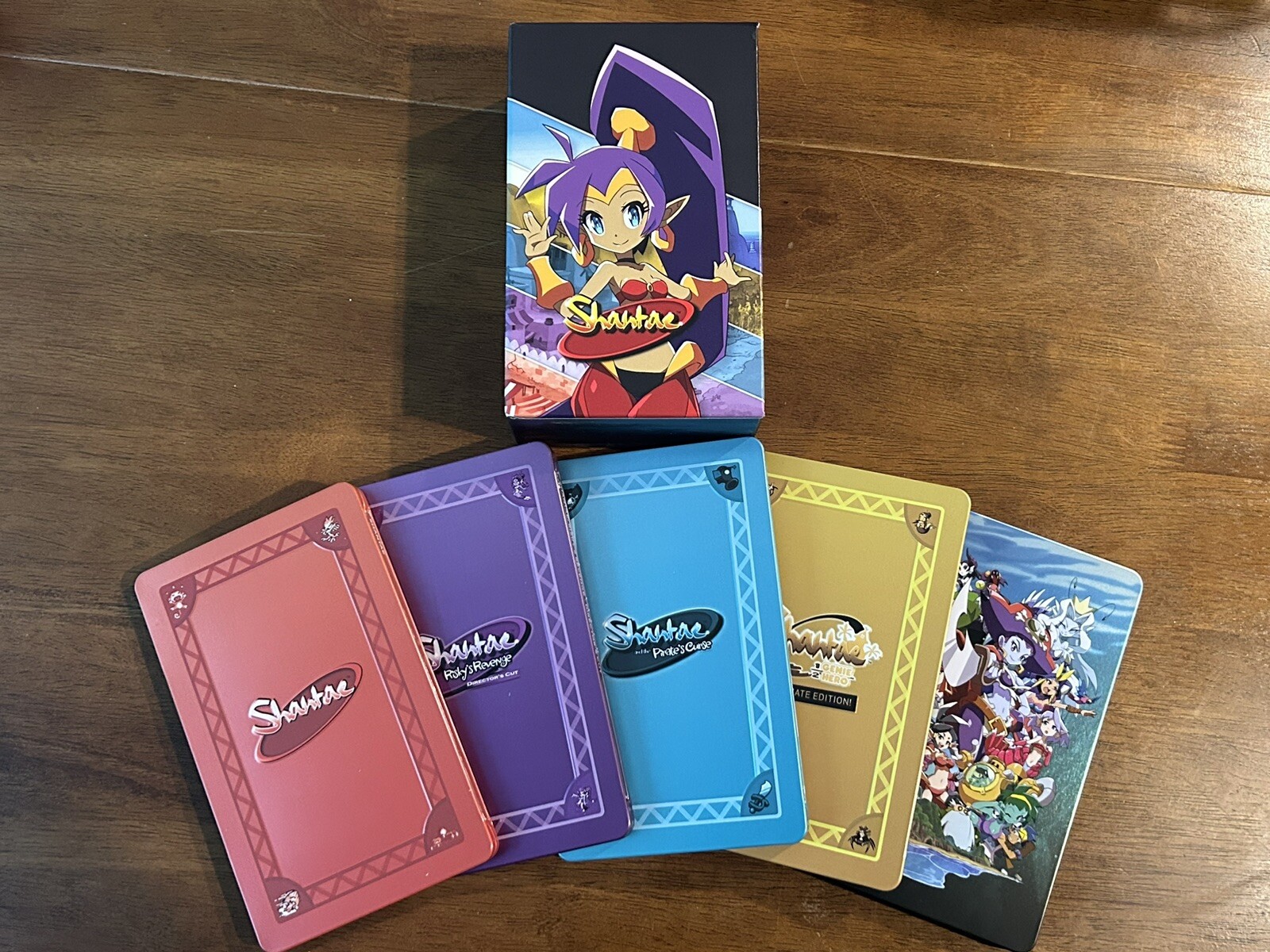 Shantae Nintendo Switch Slipcover + 5 Steelbooks ONLY Limited Run Games ...