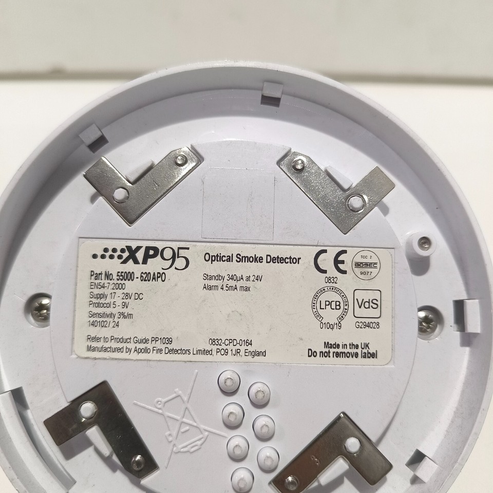 Apollo XP95 Optical Smoke Detector 55000-620APO | eBay