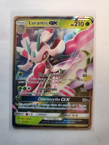Pokémon TCG Lurantis GX Sun & Moon 15/149 Holo Ultra Rare | eBay