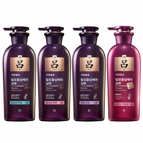 Ryo Ryoe Shampoo Jayangyunmo Anti hair loss Shampoo 400ml 4 Hair Type ...