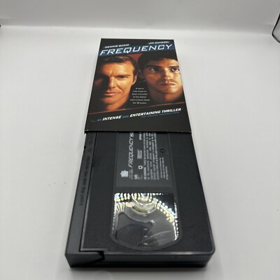 Frequency (VHS, 2000) Starring Jim Caviezel & Dennis Quaid Brand New ...