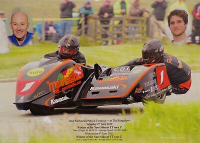 Dave Molyneux + Patrick Farrance Iom Laminiert Foto Plakat 42cm x 30cm ...