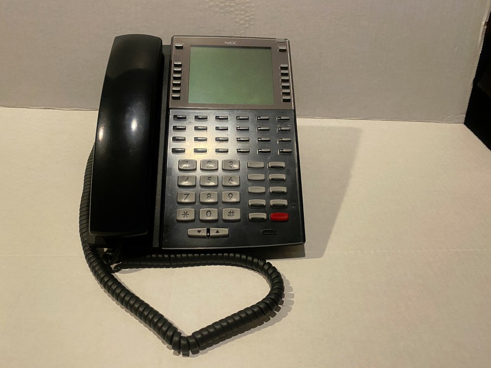 NEC DSX 34B BL Super Display Tel (BK) System Telephone Black 1090023 | eBay