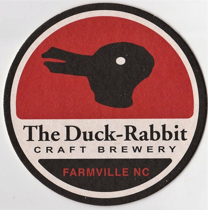 The Duck-Rabbit Craft Brewery Beer Coaster Farmville NC | eBay
