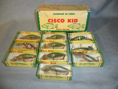Vintage Cisco Kid Lures Retailer Case Pack Rare & Complete Case 12 ...