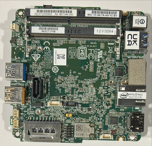 Intel BLKNUC7PJYBN NUC7PJYB NUC Board Pentium Silver J5005 Processor ...
