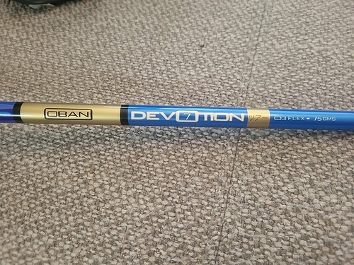 Oban Devotion 7 O3Flex 75 Gram Shaft W/ TaylorMade Right-handed Tip | eBay