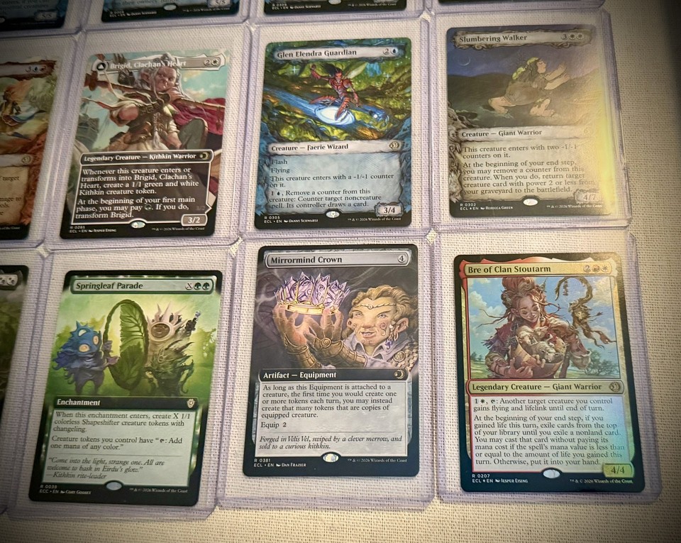MTG Lorwyn Eclipse Lot 30 RARE Suderflock Loch Mare Springleaf Parade ...