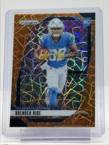 BRENDEN RICE 2024 PANINI PRIZM ROOKIE FOOTBALL LAZER CHARGERS Q3549 | eBay