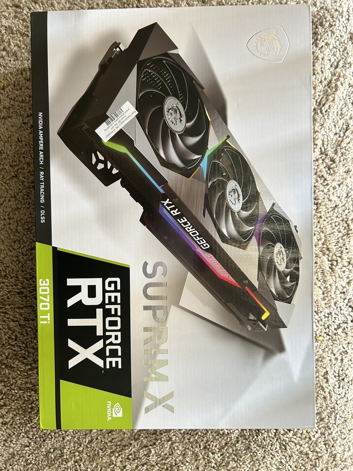 MSI GeForce RTX 3070 Ti 8G GDDR6X Graphics Card (MSI RTX 3070Ti) | eBay