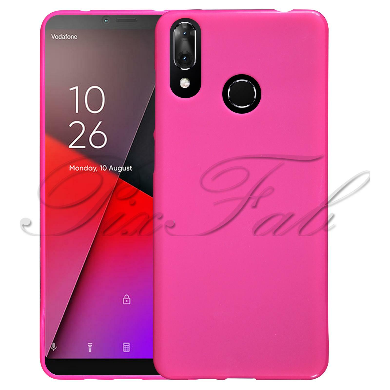 Case For Vodafone Smart X9 VFD 820 New Clear Black Blue Silicone Gel ...