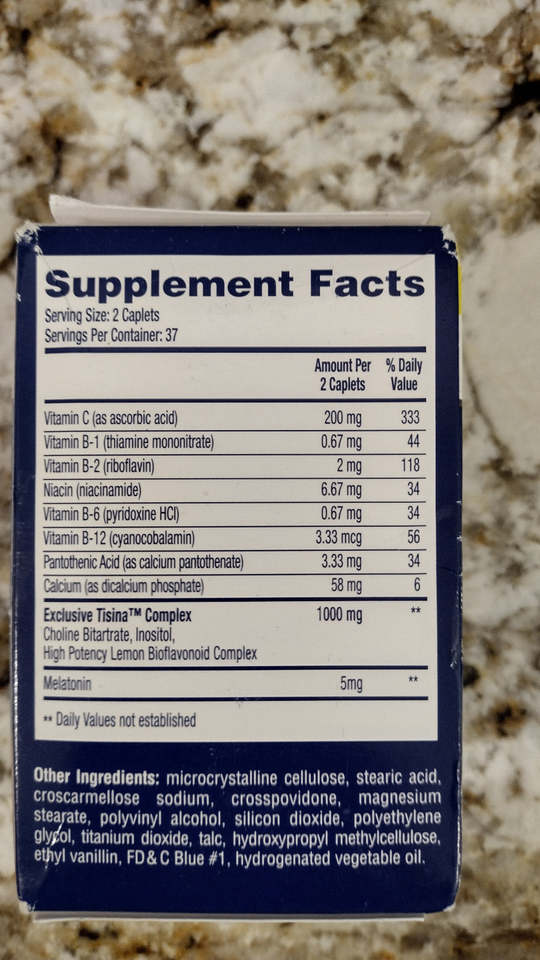 Lipo Flavonoid Night Ear Ringing Tinnitus Relief w/Melatonin 75 Caps Exp 08/25 | eBay