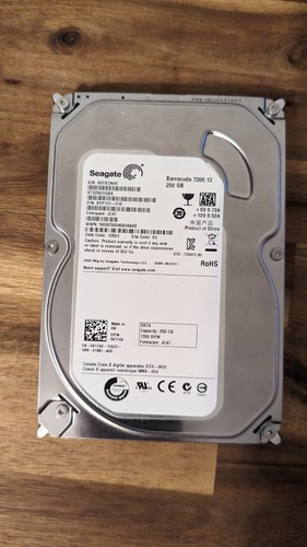 Seagate Barracuda 250Go, SATA III 3,5” Disque Dur Interne (ST3250318AS ...
