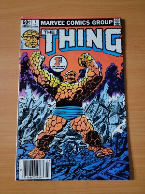 The Thing #1 Newsstand Variant ~ VERY FINE - NEAR MINT NM ~ 1983 Marvel ...