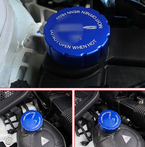 >For Benz C/E-Class GLA GLC Blue Aluminumative Cover For Hood Water ...