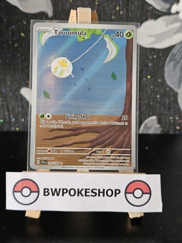 Pokemon Card Tarountula 199/198 Scarlet & Violet Base Set Illustration ...